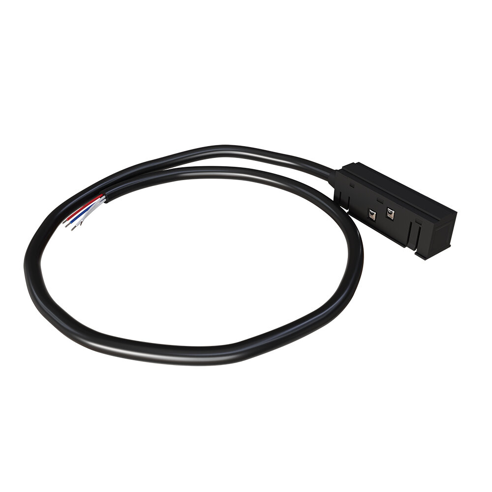 Коннектор-токоподвод для шинопровода (Трека) Arte Lamp Linea-Accessories A481106