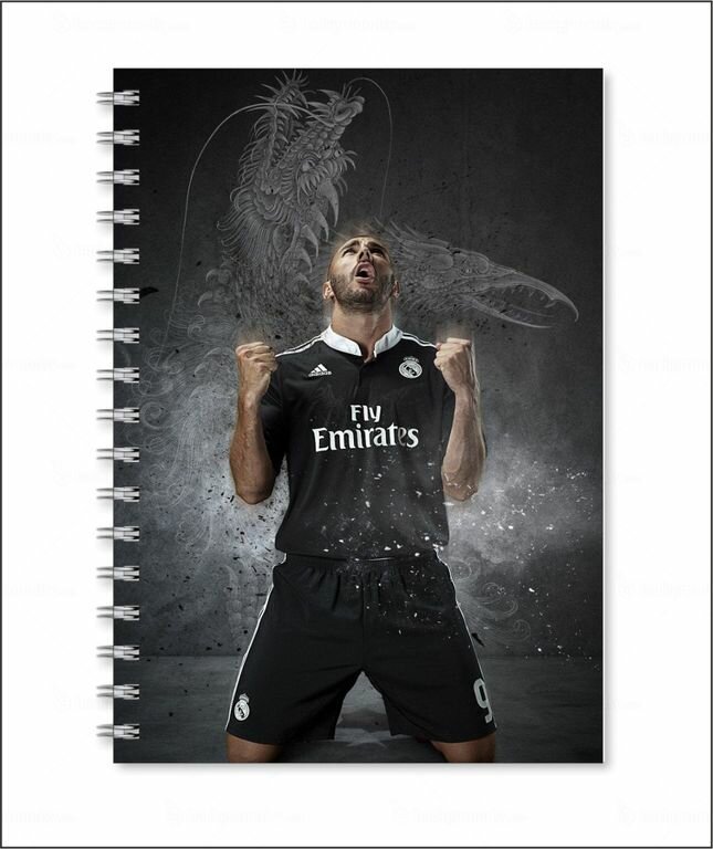 Тетрадь Бензема Карим, Benzema Karim №2, А6