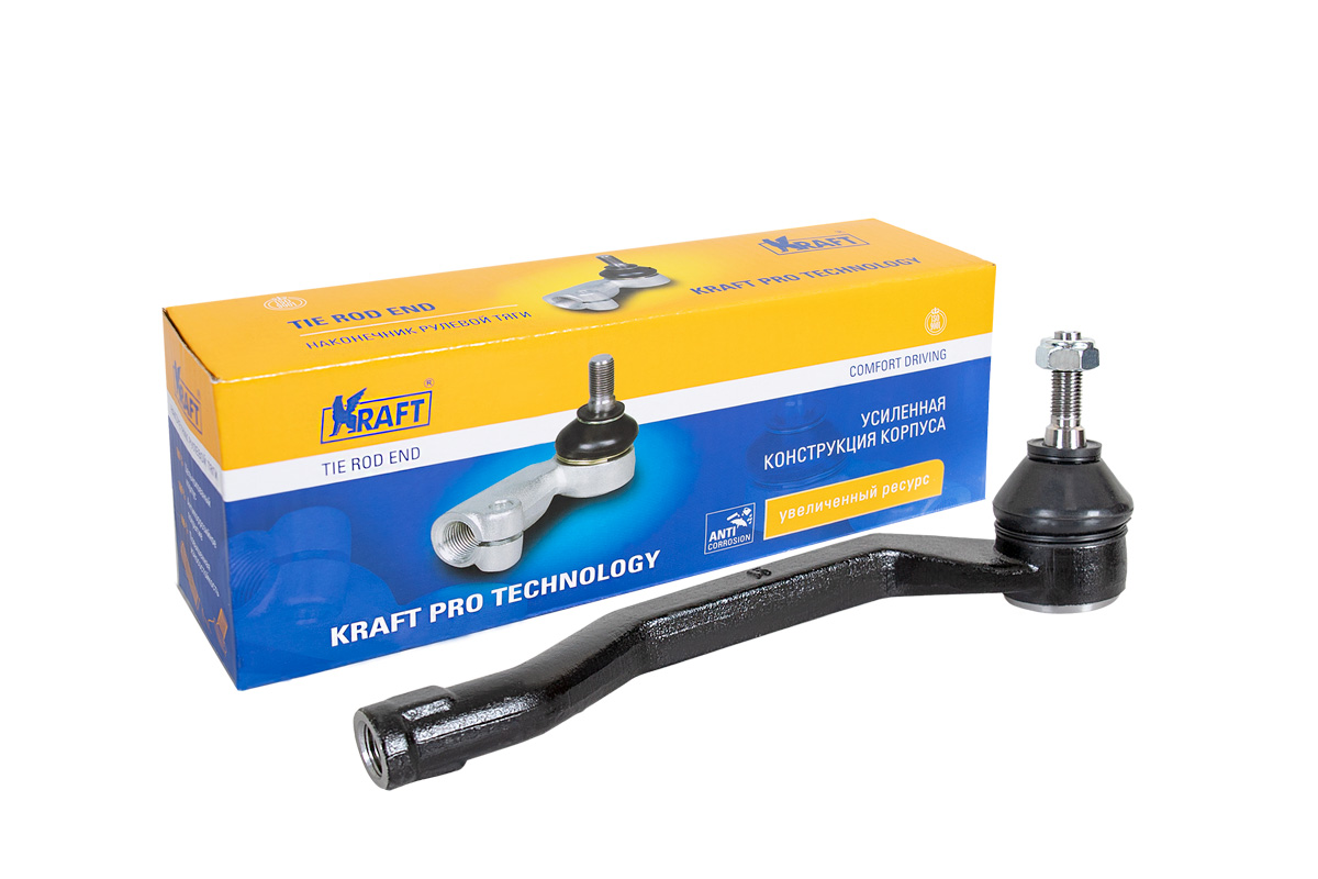 KRAFT KT032299 наконечник рулевой тяги правый Renault (Рено) duster (12-) / Nissan (Ниссан) Terrano (Терано)