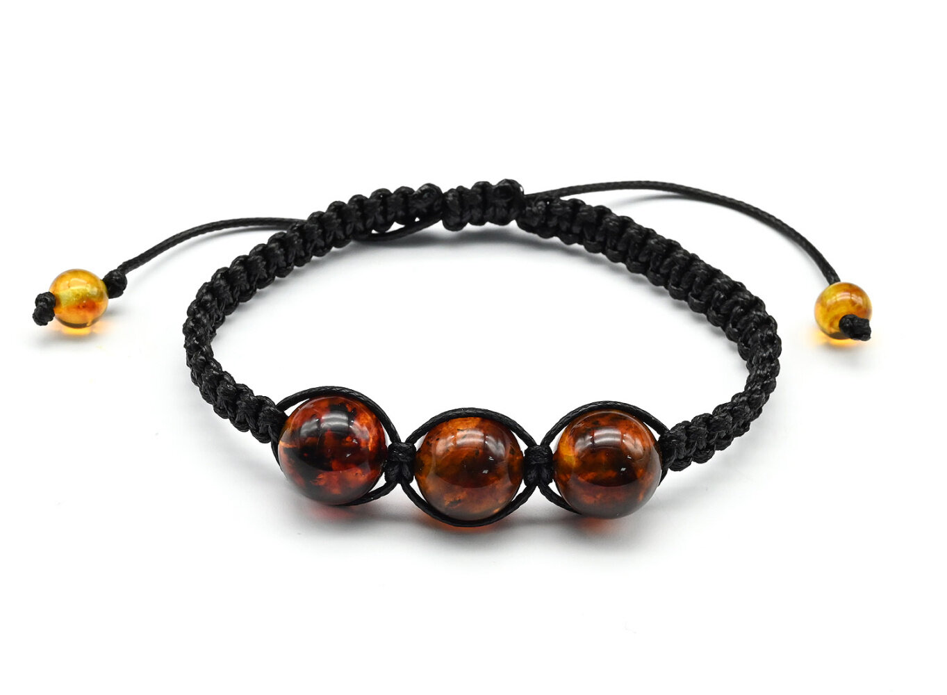 Браслет, янтарь