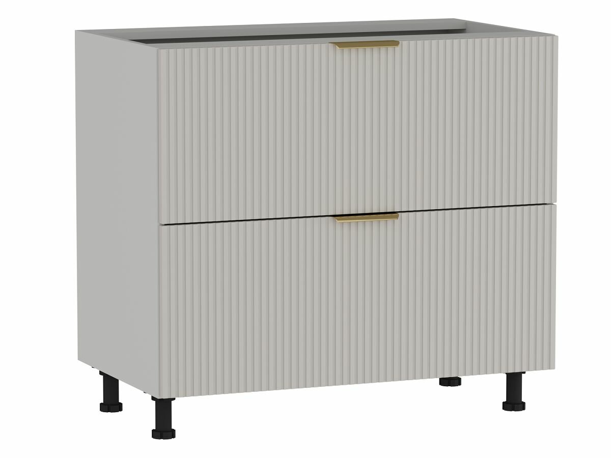 Кухня "Элика / Монза" Стол с 2-мя ящиками 90см, СЯ-2-90 (3уп)