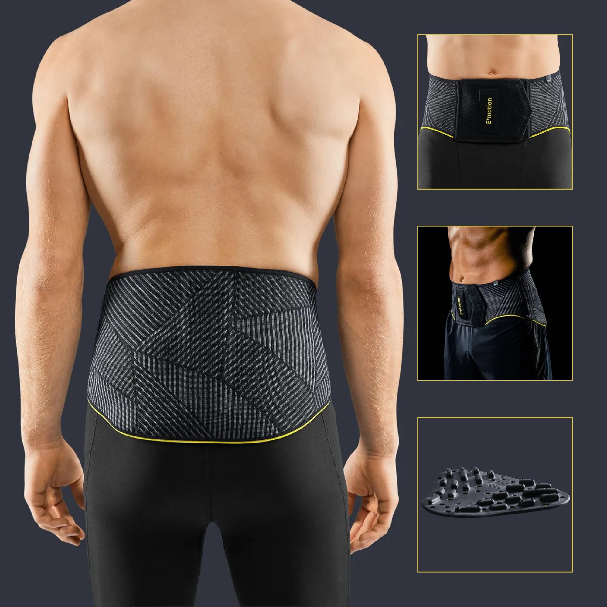 Medi Бандаж поясничный с вкладышем Vario-Flex Lumbamed Plus E+motion