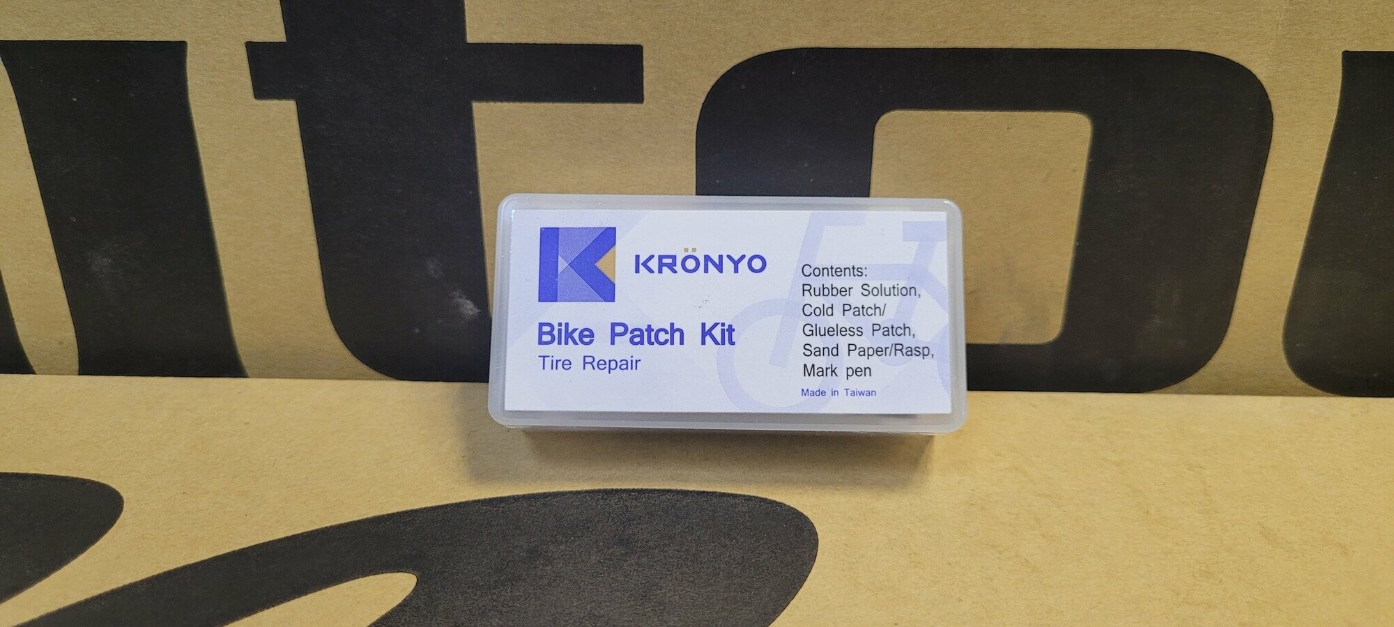 Велоаптечка с клеем Kronyo TBIC-07, 5 шт