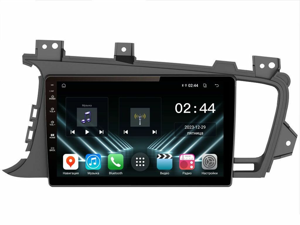 Штатная магнитола Kia Optima 3 2010-2013 UNISON 09T4 4Gb/64Gb IPS BT Wi-Fi CarPlay (091-09T4)