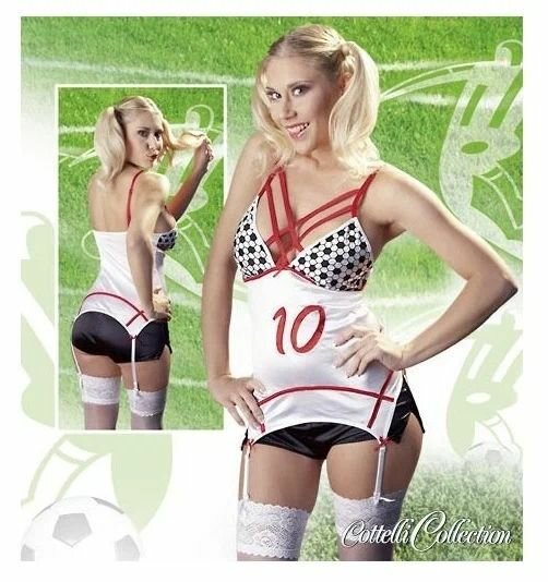 Ролевой комплект с подвязками для чулок от Cottelli Collection, М
