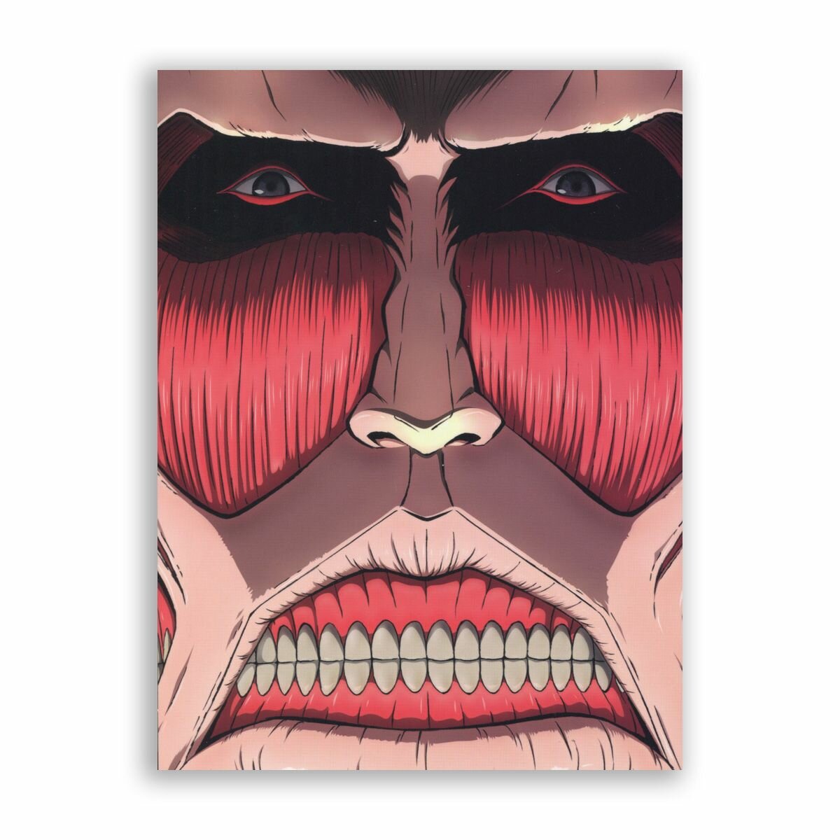 Постер, плакат на бумаге / Атака Титанов: Колоссальный Титан / Размер 30 x 40 см