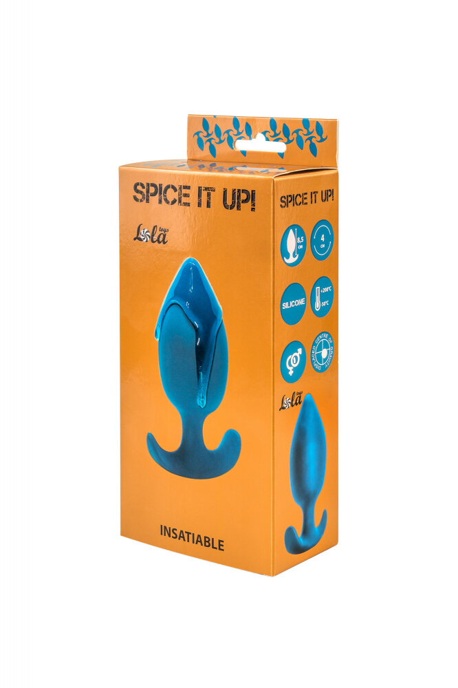 Пробка со смещенным центром тяжести Spice It Up Insatiable Ultraviolet. 8011lola