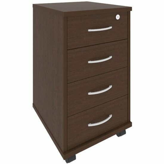 Тумба Riva подкатная с фолдингом А. ТМ-4F Венге 420*450*708