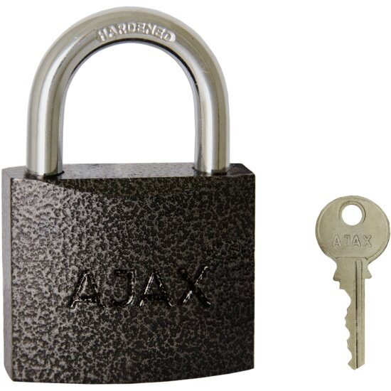 Замок навесной Ajax PD-0150 (PD-01-50) 3 key англ. /коробка
