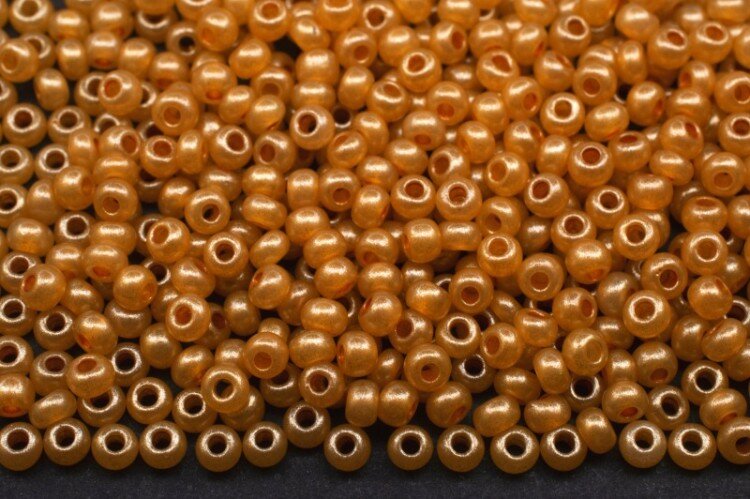 Бисер чешский PRECIOSA круглый 10/0 17783 бронзовый, 5 грамм