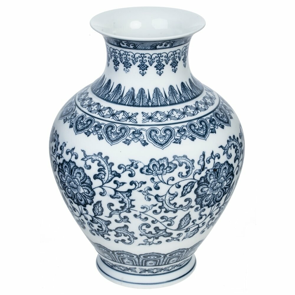 Ваза фарфоровая, H20 см KSM-672142