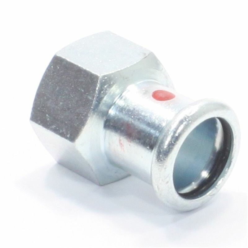 Переходник 22-3/4", Sanha Therm, 24270G, пресс-резьба внутренняя, сталь (цинк)