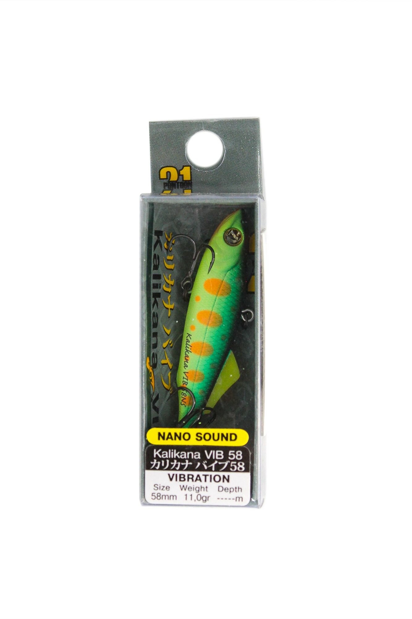 Воблер Pontoon21 Kalikana Vib 58 мм 11 г 013F - игра и сбалансированная проводка