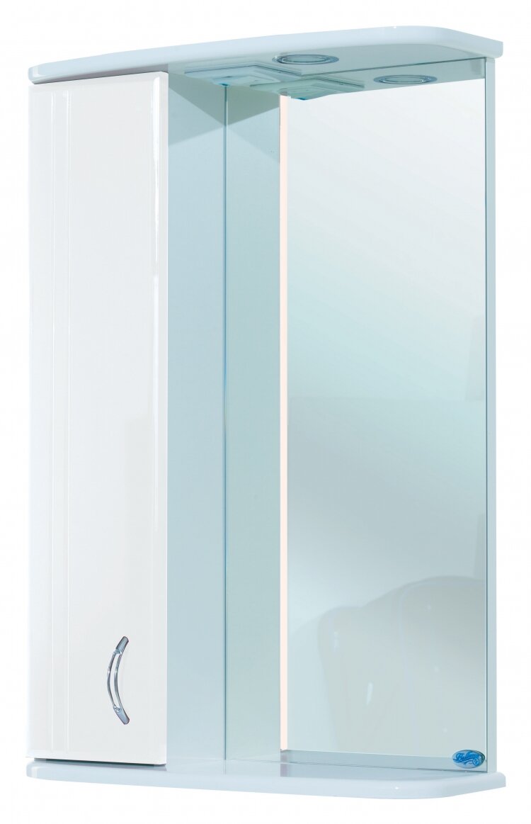 Зеркало-шкаф Bellezza Астра 55 L белый 4614908002019