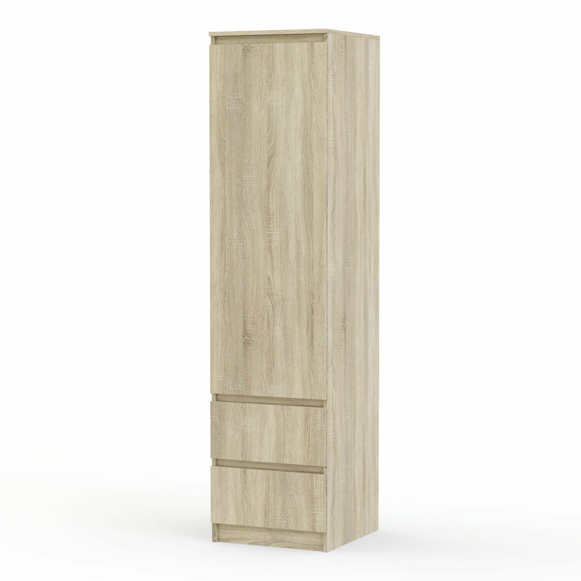 Шкаф-пенал Мальм с ящиками