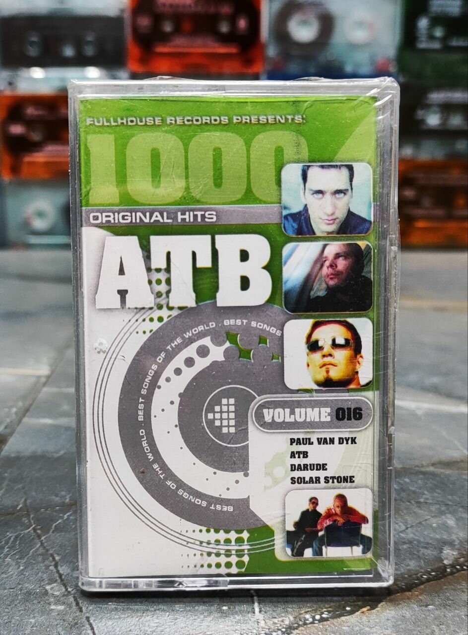 ATB ORIGINAL HITS1000%, аудиокассета, кассета (МС), 2003, .