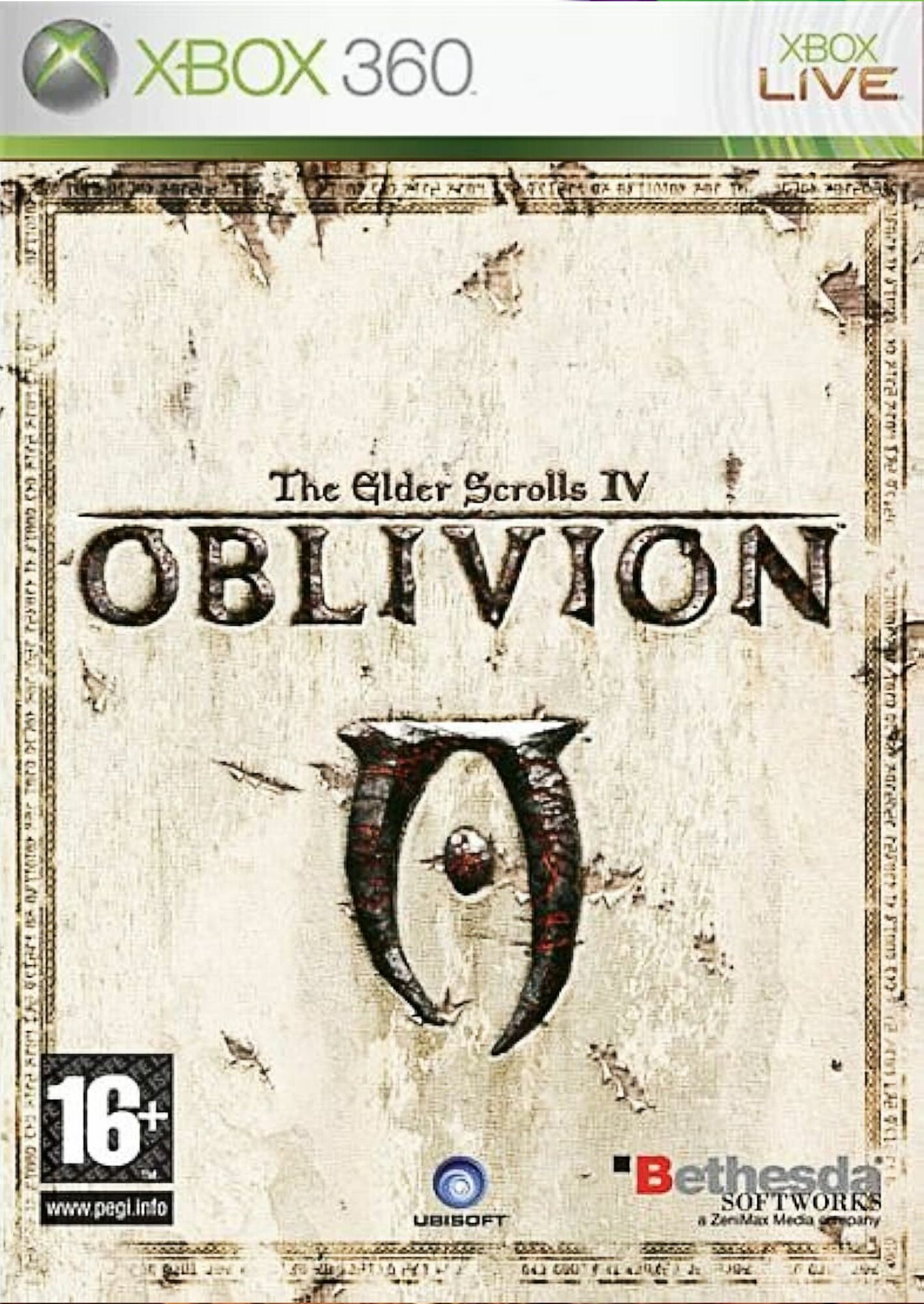 The Elder Scrolls 4 (IV) Oblivion Видеоигра на диске Xbox 360