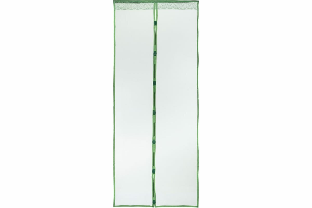 Капутомоскито антимоскитная сетка на магнитах Рыжий кот, рисунок Птички зелёный 311270