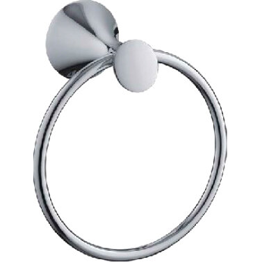 Полотенцедержатель LEDEME "Кольцо", хромированная сталь, с креплением на шурупах