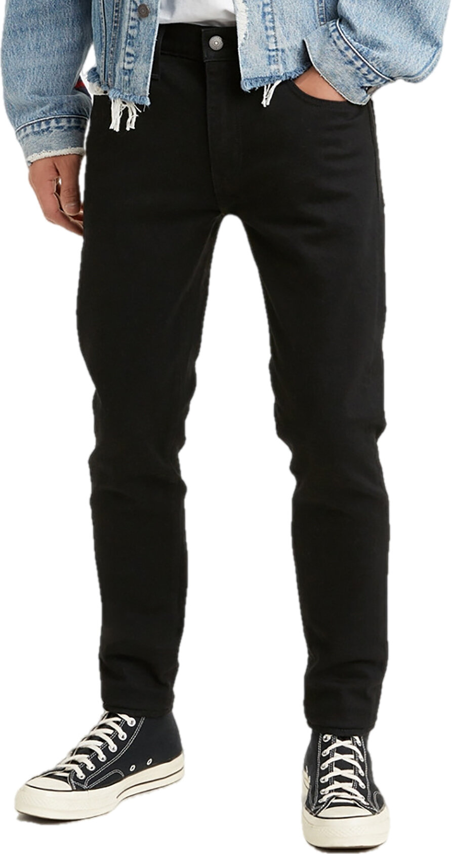 Джинсы зауженные Men Skinny Taper Jeans 