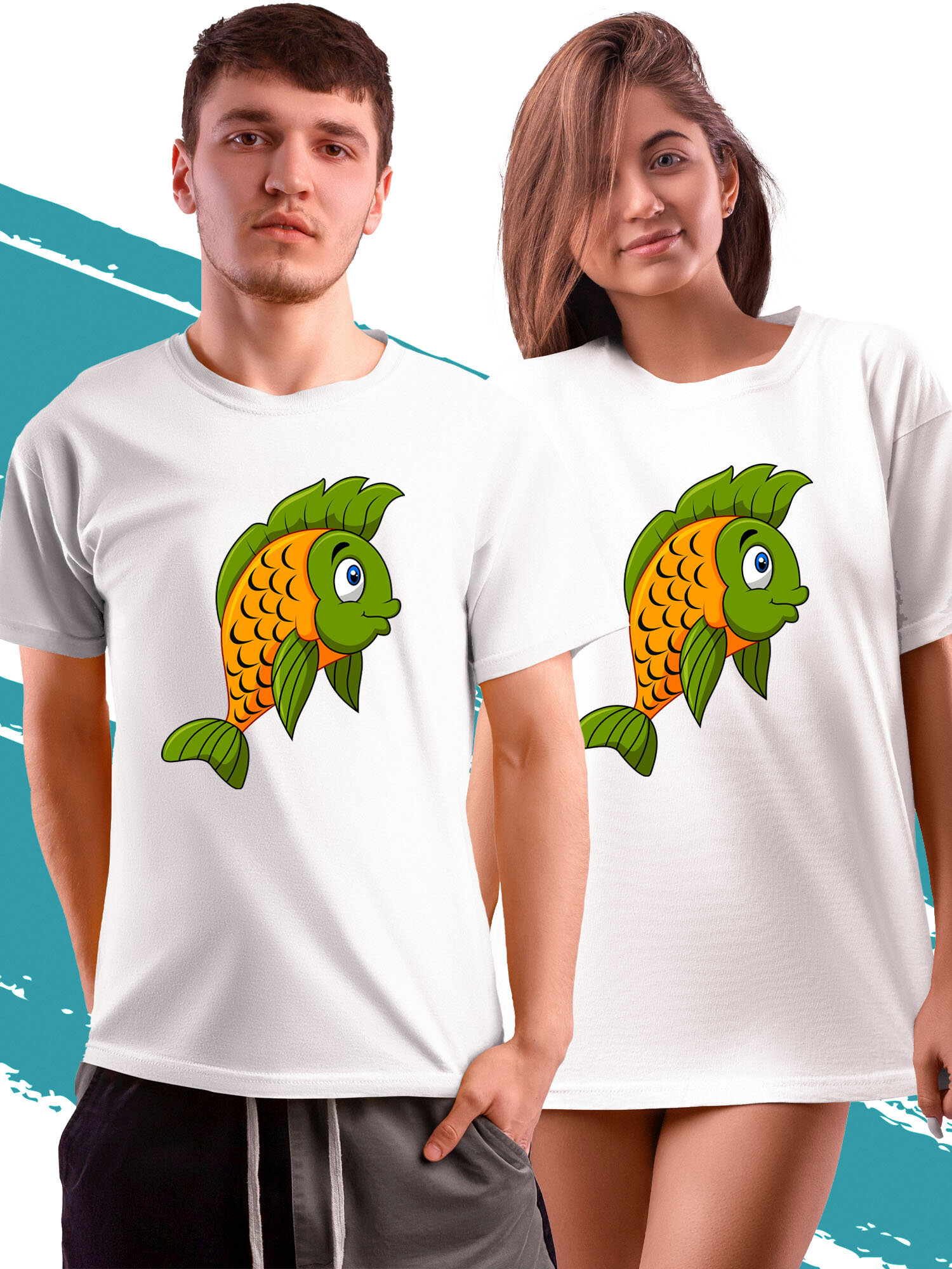 Футболка рыба