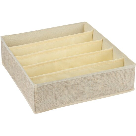 Набор из двух коробок Leonord для хранения текстиль, 32х32х10 см