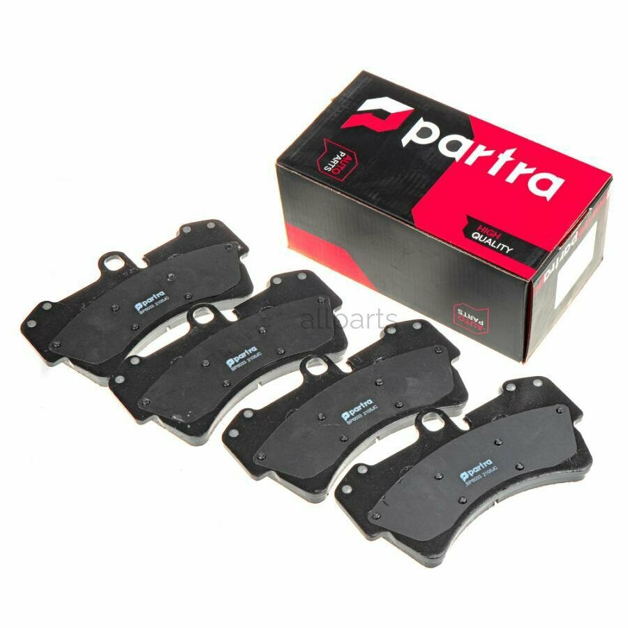 PARTRA BP6033 Колодки тормозные дисковые audi q7 (4l) vw touareg (7la) 10 02 porsche cayenne (955) 09 02-