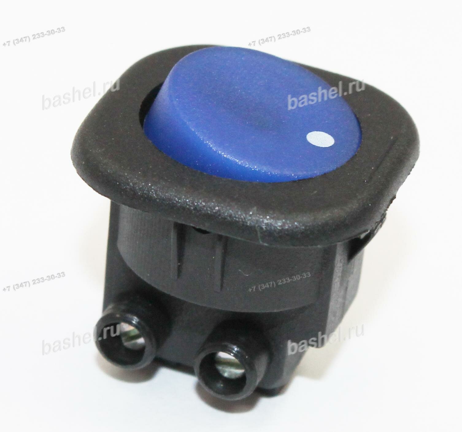 Выключатель MRS-101-7 2PIN ON-OFF, под винт, синий, RUiCHi