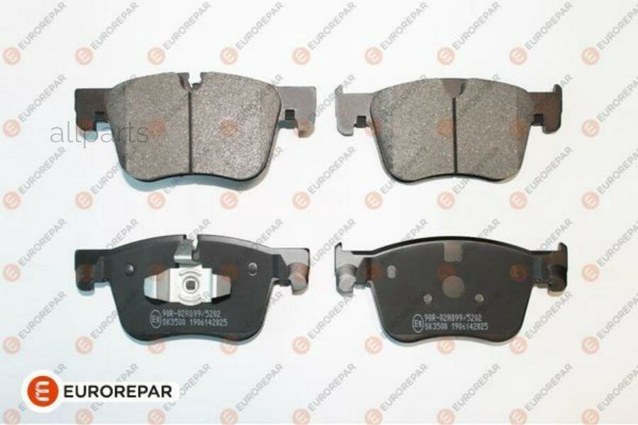 EUROREPAR 1667817080 колодки тормозные CITROEN