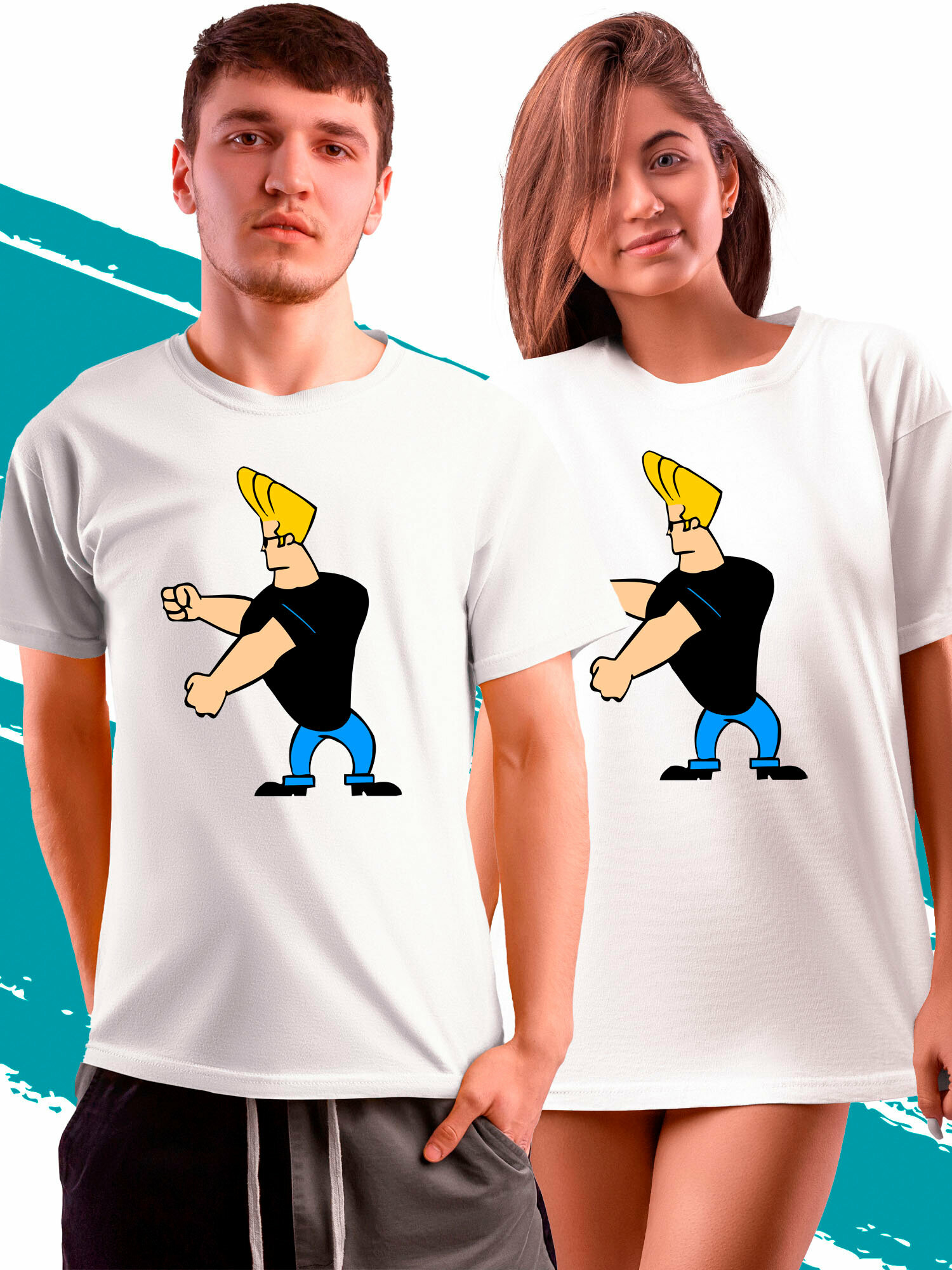 Футболка Johnny Bravo Джонни Браво