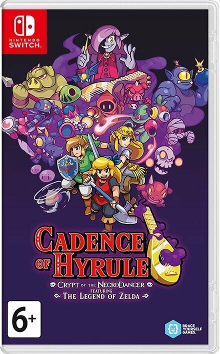 Cadence Hyrule Crypt of the NecroDancer Featuring Legen of Zelda [Nintendo Switch, русские субтитры]