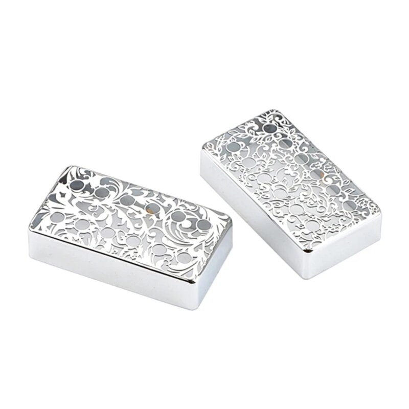 Латунные крышки звукоснимателей для хамбакеров 2 шт. for CHROME