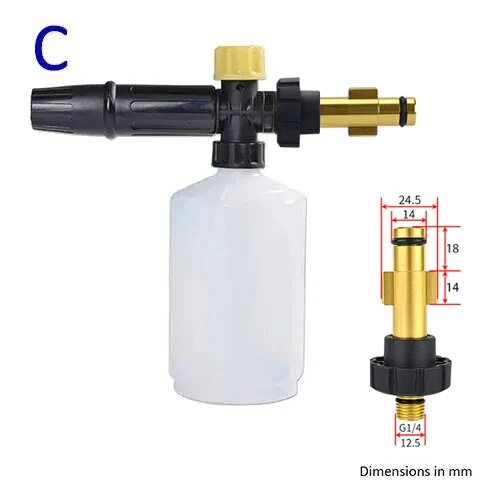 Пенная насадка для автомойки Daewoo Hammer, Karcher, Huter, Makita, Color: For Bort Daewoo