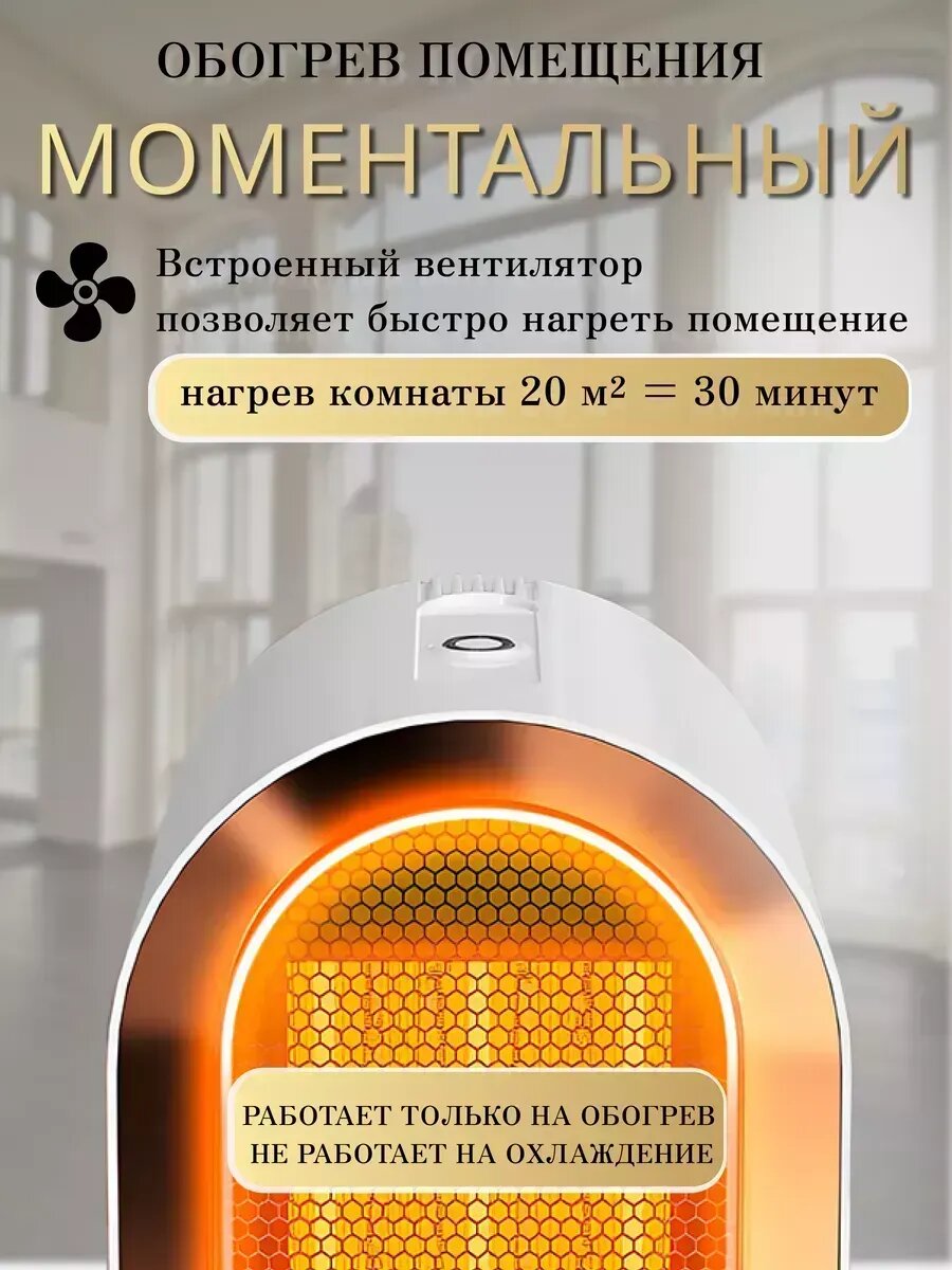 Обогреватель ветерок мини — фото 1