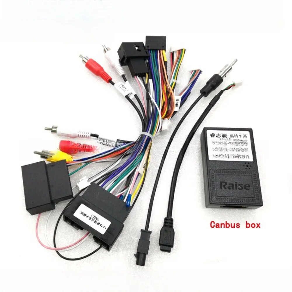 16-контактный жгут CANBUS декодера FORD-RZ-10/RZ-FD10/RZ-FD60 для Ford Focus Canbus with Cable