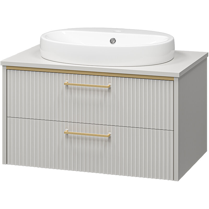 Тумба с раковиной 82,2 см Brevita Elche УТ000022432