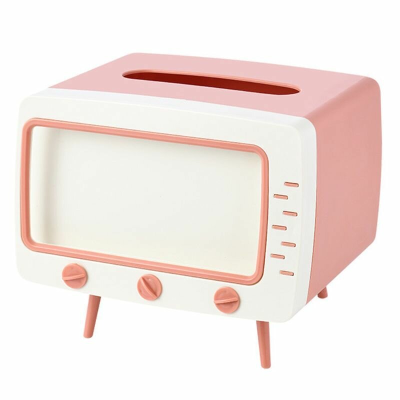 Для креативного телевизора, диспенсер для салфеток, чехол хранения салфеток с мобильным телефоном H