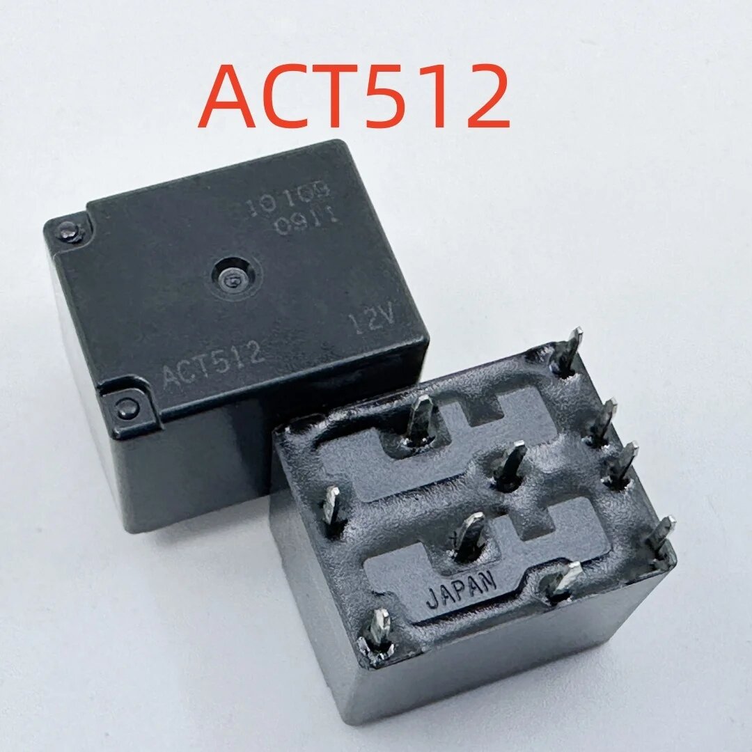 Реле ACT512 10 контактов black-ACT512