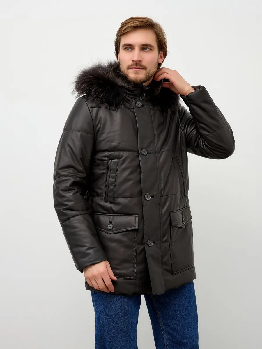 Куртка кожаная из натуральной кожи