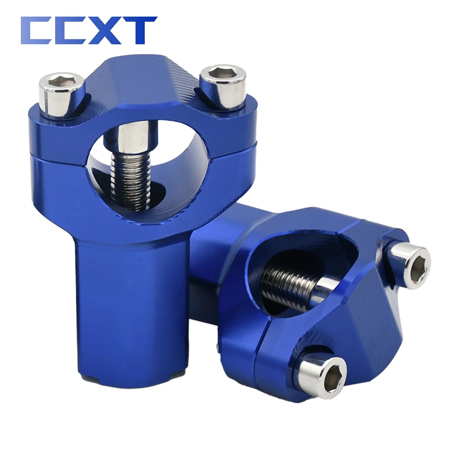 Мотоциклетный кронштейн 11/8 дюйма 28 мм на руль, зажим для KTM 690-1290 Enduro/R Super Adventure R/S 2008-2022 EXC SXF Motocross Синий, Blue Increased