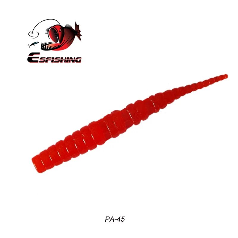 ESFISHING силикон PA45, красный, 42 мм