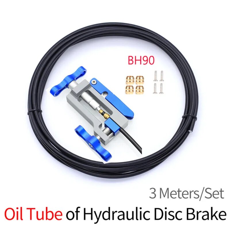 Гидравлический тормозной шланг для велосипеда 2.0x5.0 мм Синий, tool with BH90 set