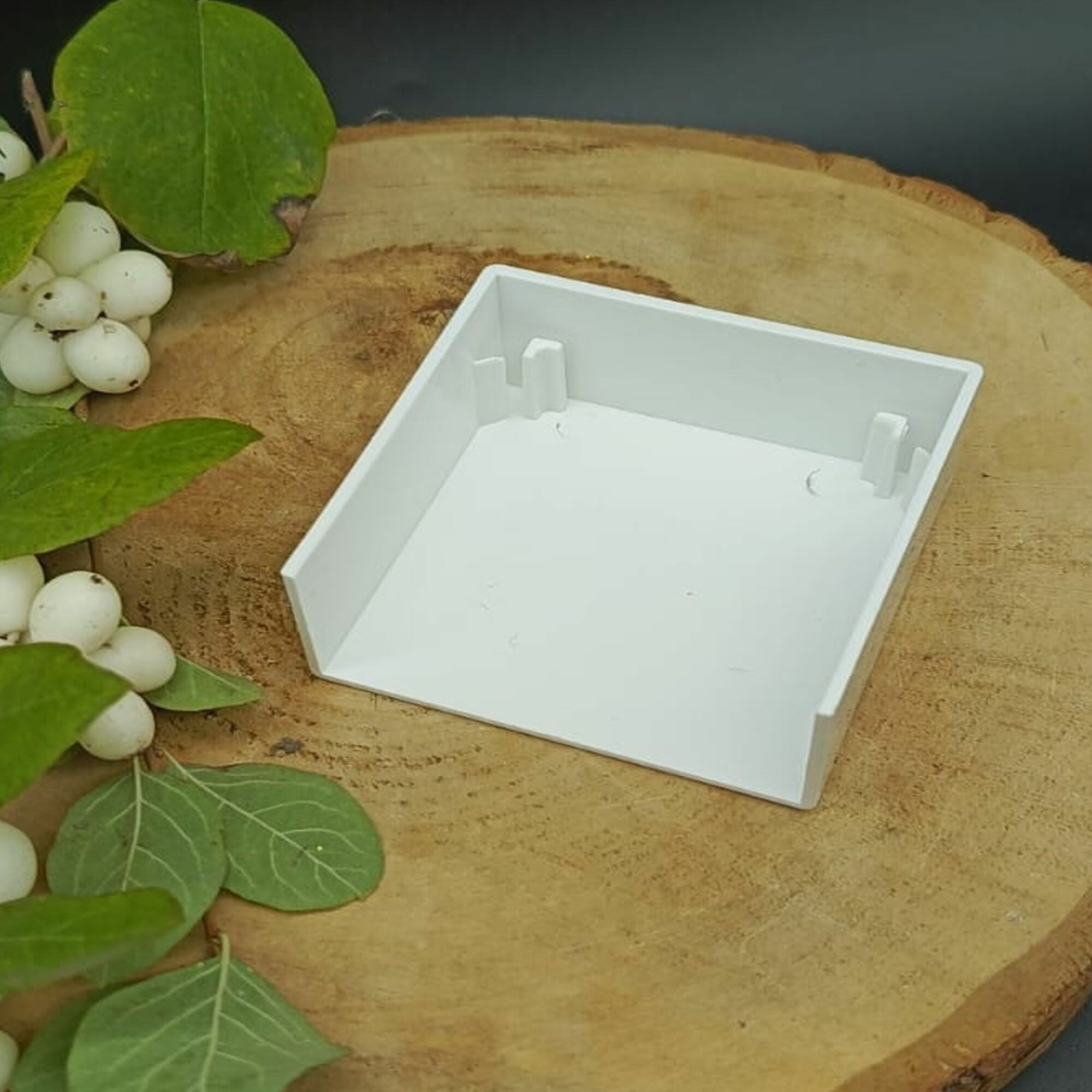 Заглушка для кабельного канала Рувинил 60x60 мм, белая