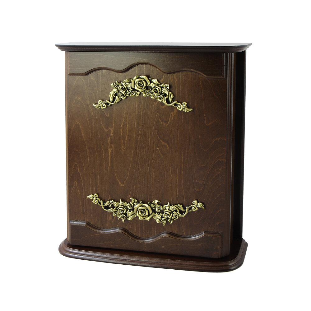 Ключница Helios Line "Прованс", для прихожей, МДФ+дерево, 30x7x9 см