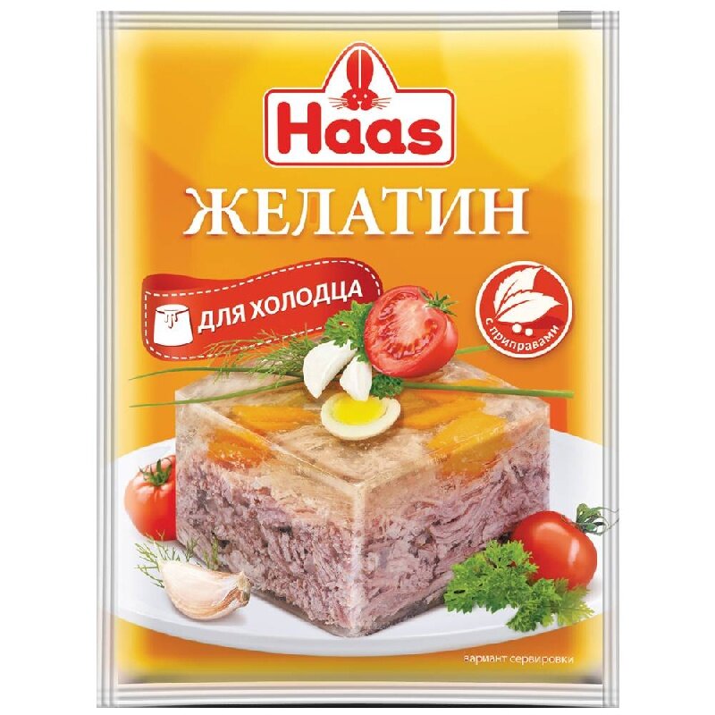 Желатин HAAS для холодца с приправами 25г