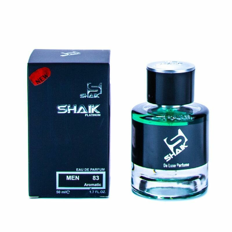 SHAIK PLATINUM Парфюмерная вода №83 Bottled Sport 50 мл , фужерный аромат For man NEW
