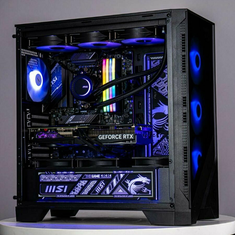 Компьютер ASUS ROG Genesis, i7-14700KF, RTX4070Ti, 32GB, 1TB, Windows 11