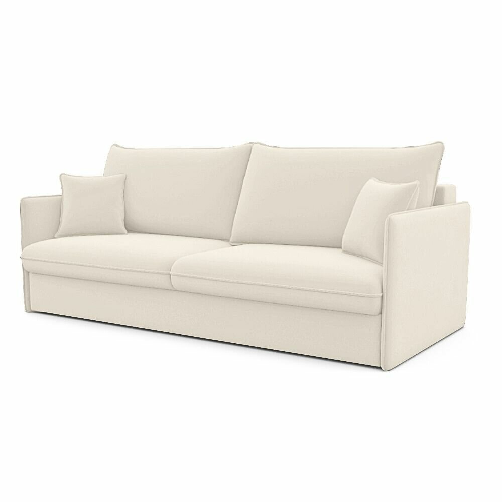 Диван-кровать Адель механизм Еврософа фокус- мебельная фабрика 208х110х97 см кремовый