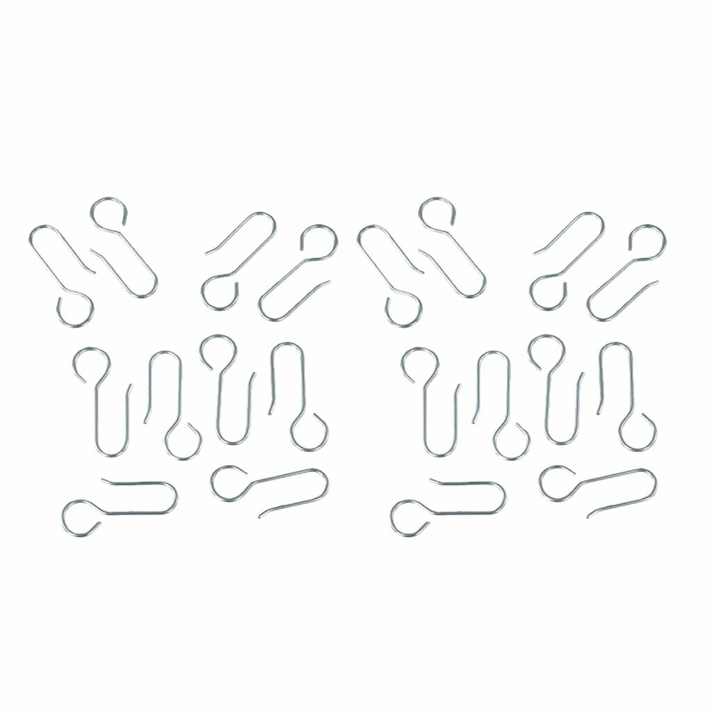 Металлические крючки для штор