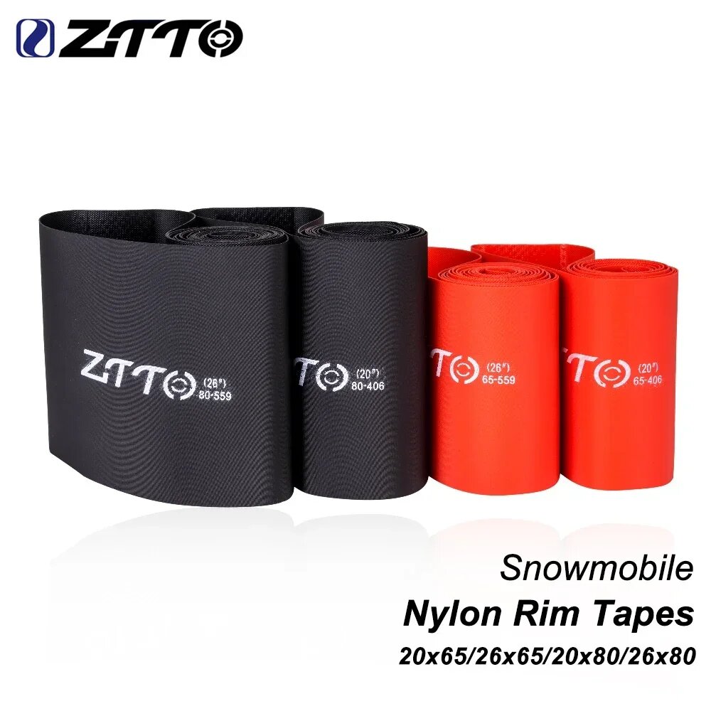 Ленты ZTTO MTB 26" нейлон, 80мм, черный